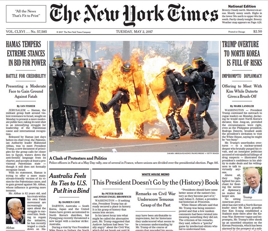 New York Times Front Page Picture Today BHe New York Times Front Page Picture Today BHe